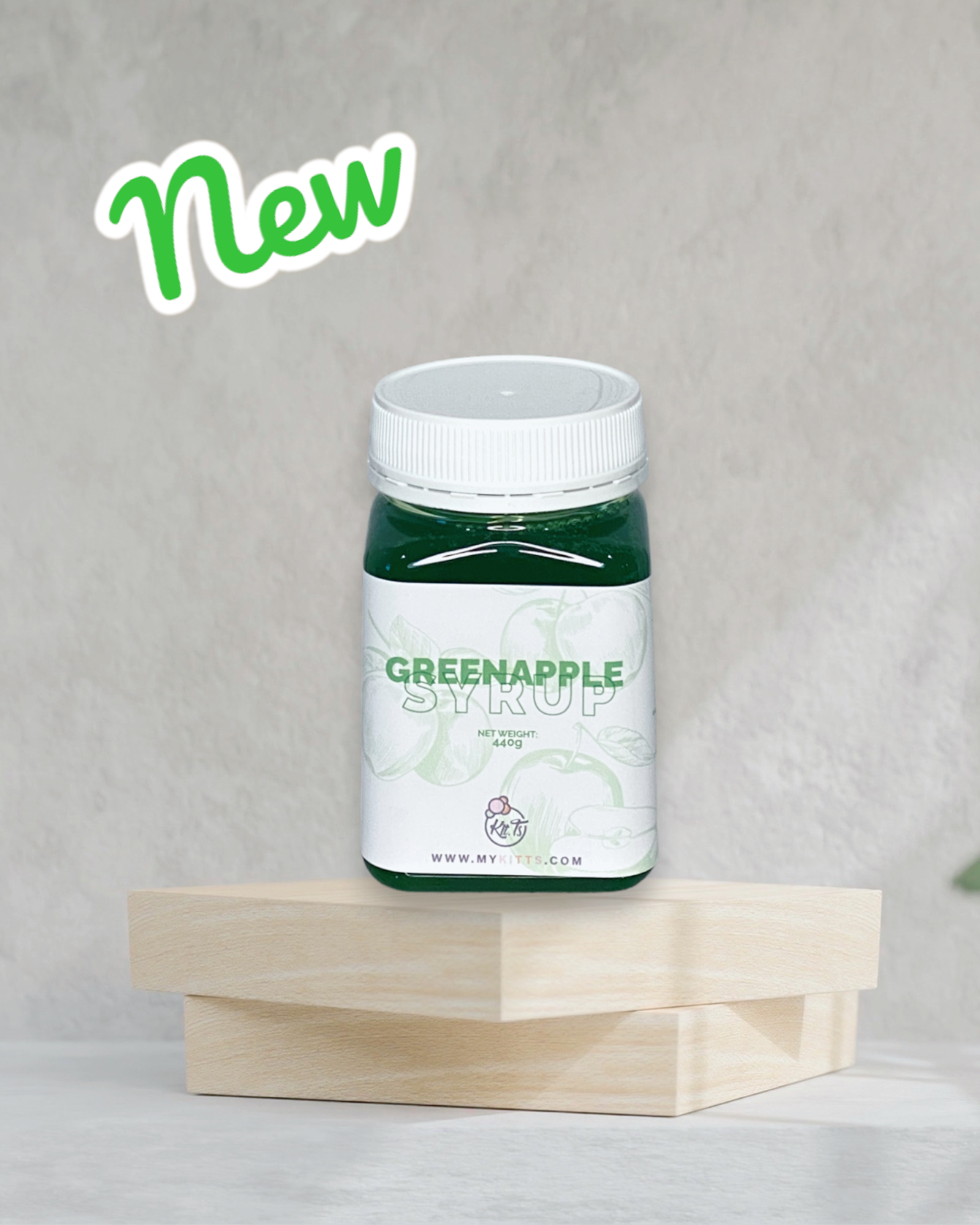Green Apple Syrup 440g – My Kit Ts