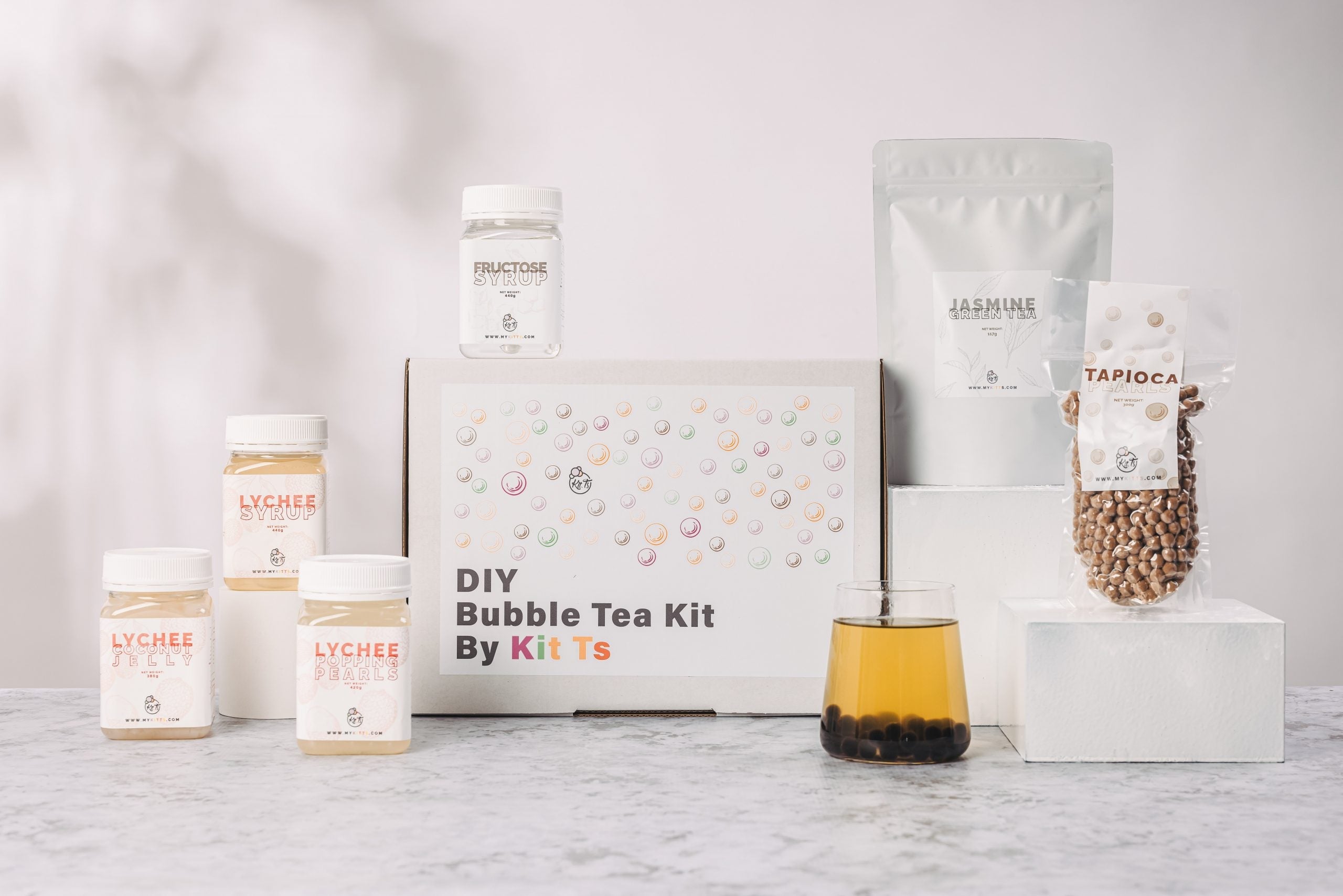 Lychee Fruit Tea DIY Bubble Tea Kit - Gift Box Set – My Kit Ts