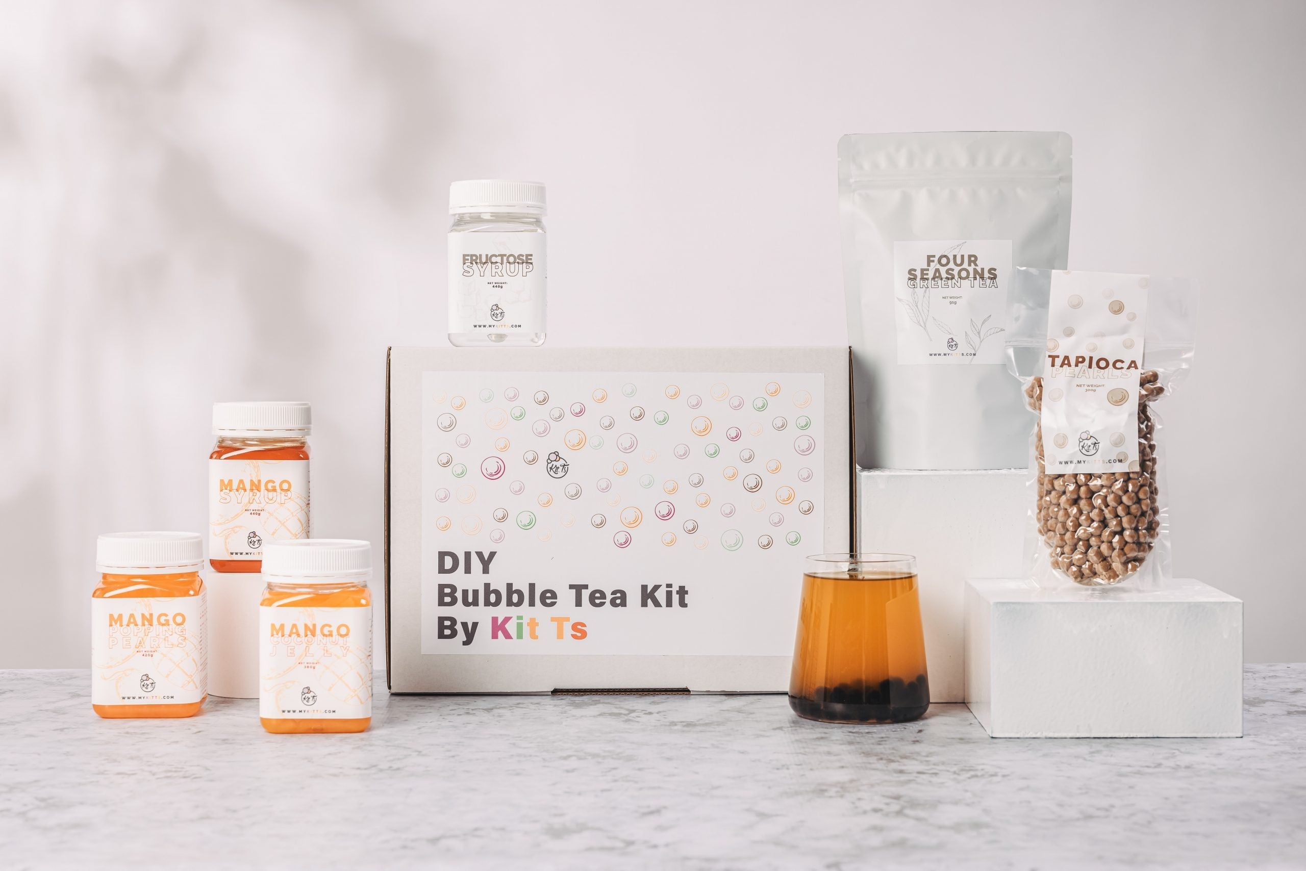 Mango Fruit Tea DIY Bubble Tea Kit - Gift Box Set – My Kit Ts