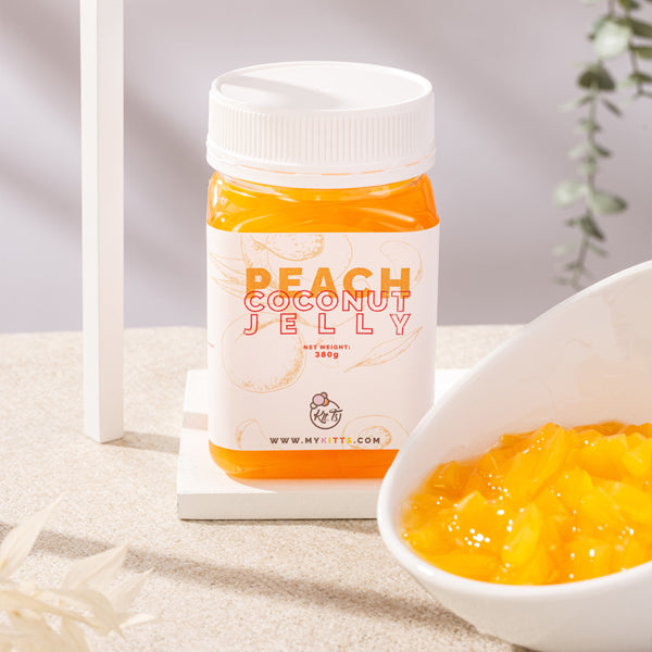 Peach Coconut Jelly 380g *** Pre Order *** [New Batch Arriving 18 Jul ...