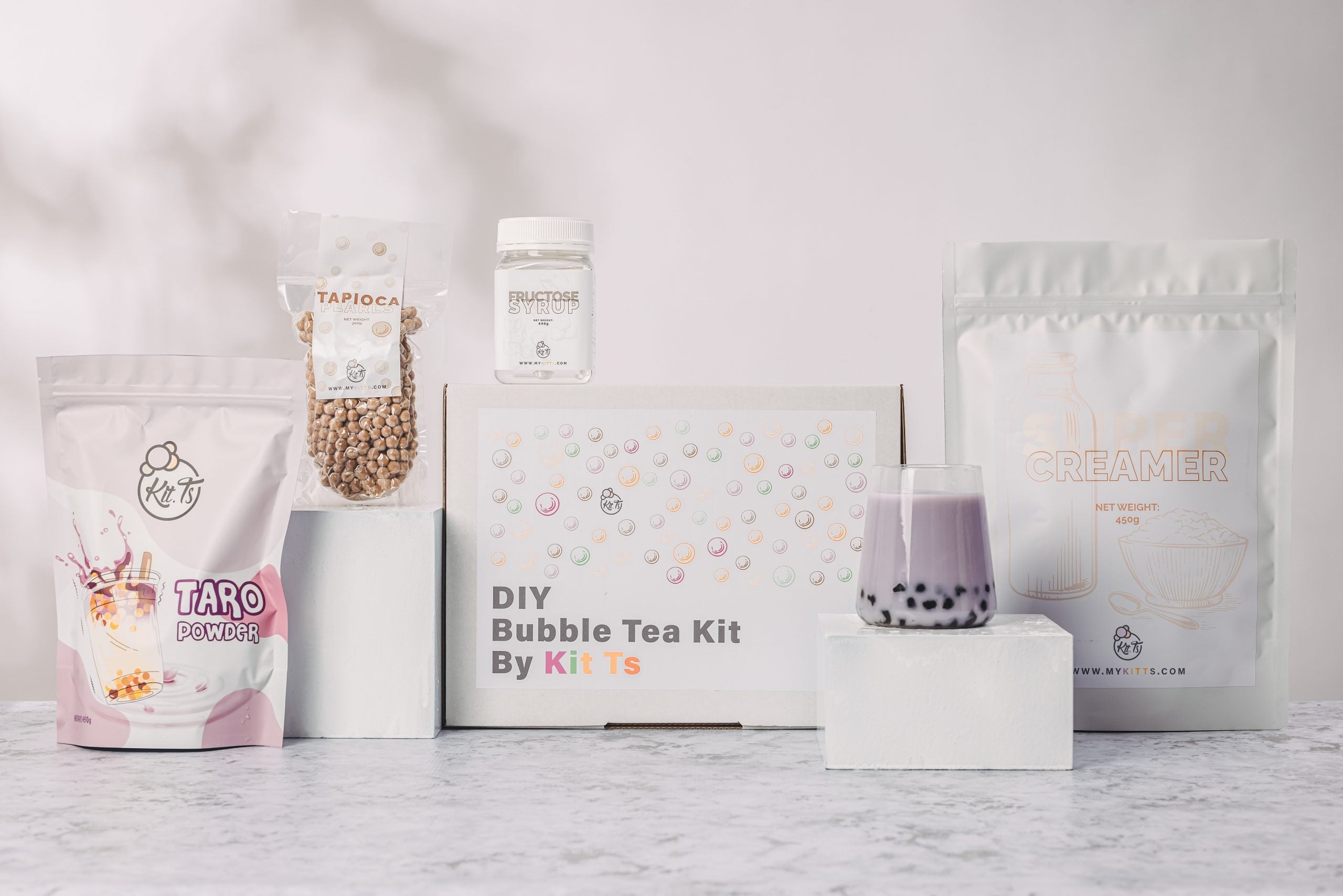 Taro Milk Tea DIY Bubble Tea Kit - Gift Kit Set – My Kit Ts